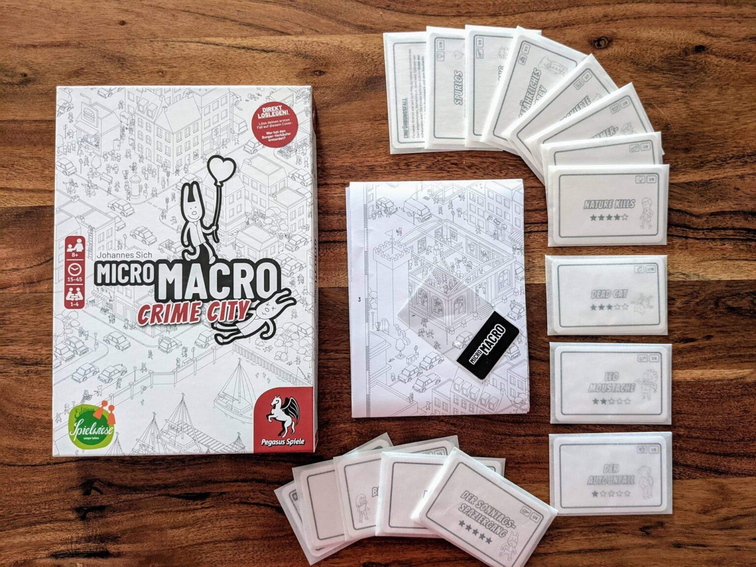 MicroMacro Crime City Review | Brettspiel Empfehlungen